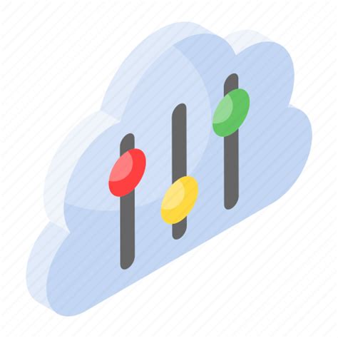 Cloud Setting Adjustment Preferences Configuration Hosting Equalizer Icon Download On
