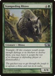 Stampeding Rhino Enkeltkort Mtgcards Fra Outland