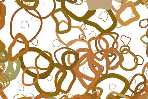 Color Abstract Random Rounded Shapes Geometric Pattern Generative Art Background Messy Texture