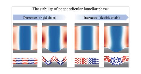 Chain Flexibility Effects On The Self Assembly Of Diblock Copolymer In Thin Films Macromolecules