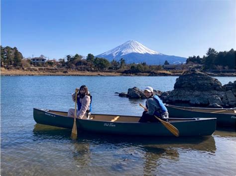 【山梨・河口湖】富士の自然を優雅に満喫 ♪ カナディアンカヌー体験120分 ♪（930～1330～ の予約 体験レジャー カーライフ・カー用品サイトmobila（モビラ）