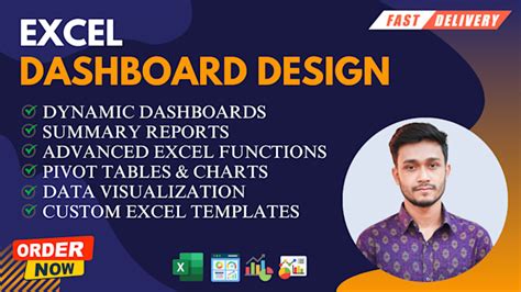 Do Data Analysis And Visualization With Creating Excel Dashboard By