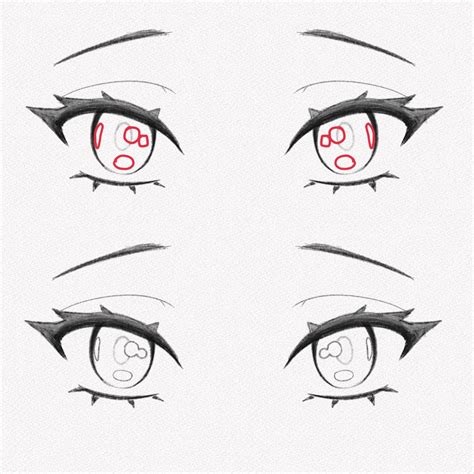 6 Base Shapes For Drawing Anime Eyes 6 Formas Base Para Dibujar Ojos Porn Sex Picture