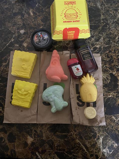 Spongebob Collab R Lushcosmetics