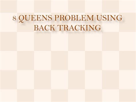 Graph Coloring Using Backtracking Pptx