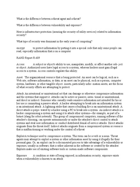 Chapter 1 Introduction To Information Security Pdf Information