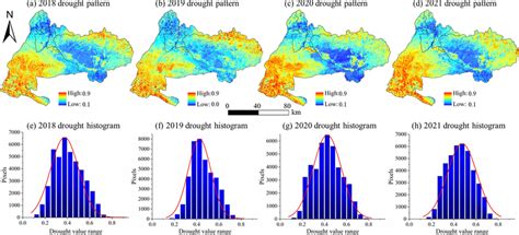 The Spatiotemporal Drought Patterns And The Associated Statistical Download Scientific Diagram