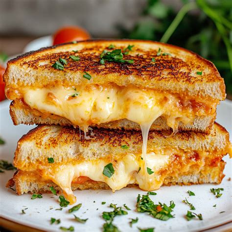 Grilled Cheese Sandwich Recipe Perfectly Melted
