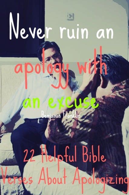 22 Helpful Bible Verses About Apologizing To Someone