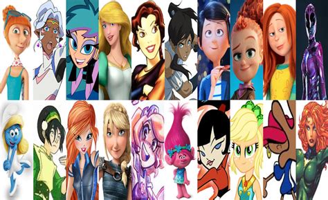 My Favorite Non Disney Females By Amychen803 On Deviantart