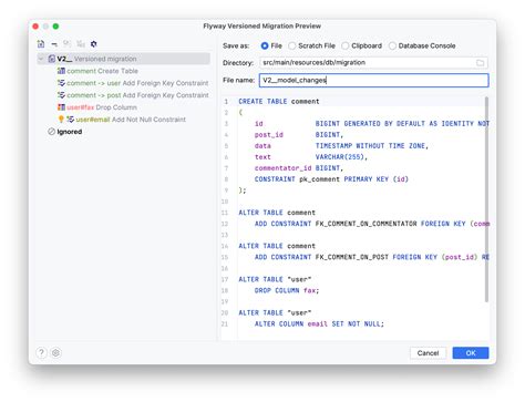 Use Flyway With Jpahibernate Entities In Intellij Idea Jpa Buddy