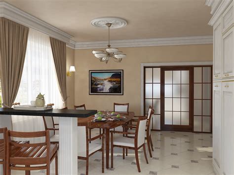 3d Visualization Kitchen Visualization