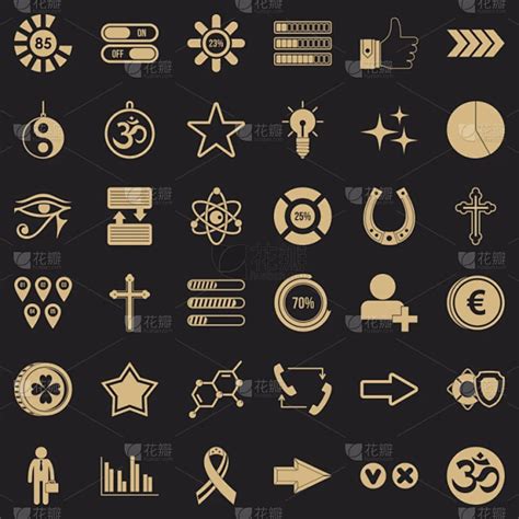 插画 极简构图 计算机图标 百分比号 阴阳符 拇指 品牌名称 距离标记 疤 装货素材 花瓣网