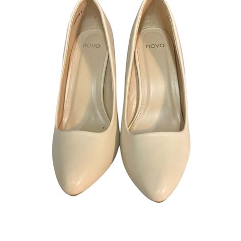Novo Womens Size 8 Nude Heelss