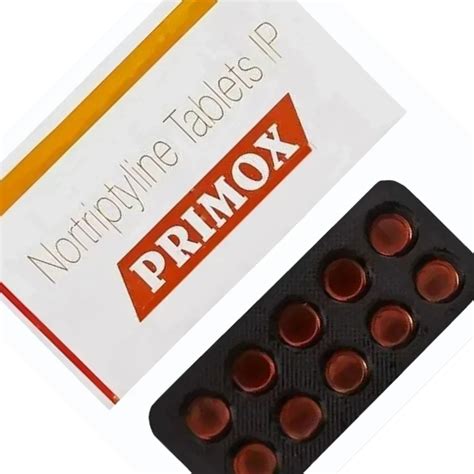 25mg Primox Nortriptyline Tablets At ₹ 79 Box Nagpur Id 2856442068762