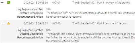 ‎email Alert For Nic Shows Wrong State R750 Idrac V610 Dell Technologies