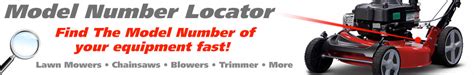 Find Your Model Number Power Mower Sales Find Your Model Number Power Mower Sales