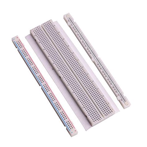 elegoo 3pcs breadboard 830 point solderless prototype pcb board kit for