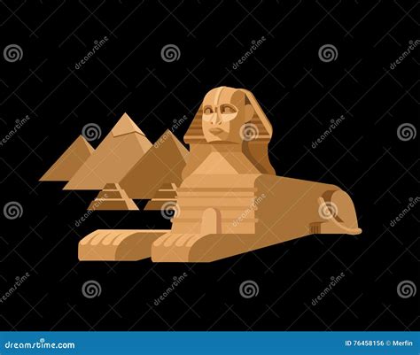 Detailed 3d Sphinx Sculpture Powerful Symbolism In Celestialpunk Style