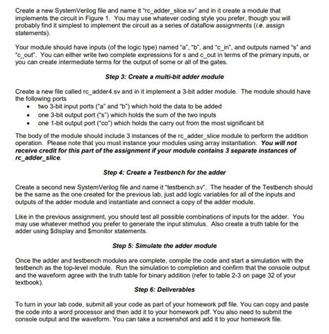 In This Assignment We Will Design And Test The Logic Chegg Com