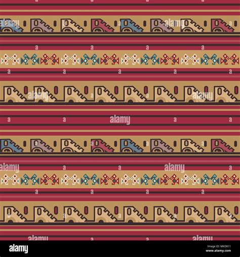 Mexican Seamless Pattern Stock Vector Image And Art Alamy