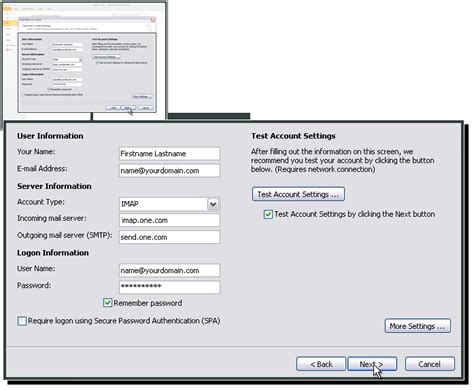 Set Up Gmail In Outlook 2010 Planningholoser