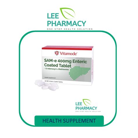 Vitamode Sam E 400mg Enteric Coated Tablet 3x10s Shopee Malaysia