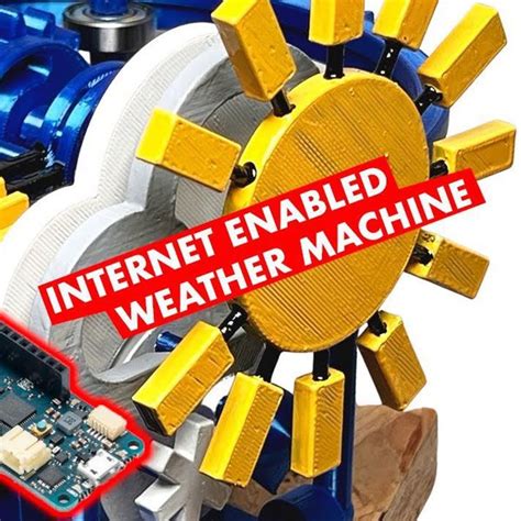 3d Printed Arduino Weather Api Contraption