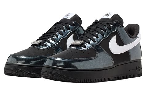 Nike Air Force 1 Low Glam Rock Black White Jan 2026 Ib6843 001