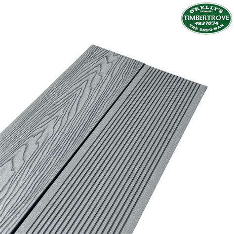 Composite Deck Woodgrain Pvc Decking