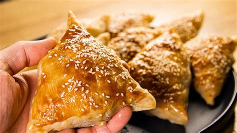 СЛОЁНОЕ ТЕСТО это проще чем кажется САМСА в духовке минимум ингридиентов максимум вкуса