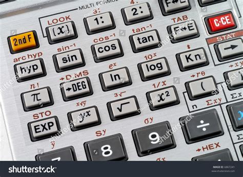 Scientific Calculator Trigonometric Exponential Hyperbolic Other Stock