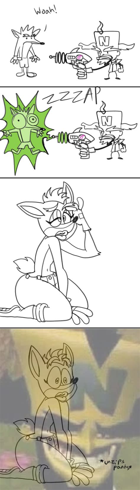 Rule 34 4koma Anthro Crash Series Crash Bandicoot Crash Twinsanity