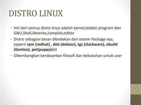 Ppt Struktur Sistem Operasi Linux Powerpoint Presentation Free Download Id 1584830