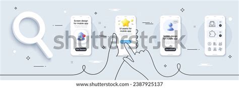 Puzzle Electricity Price Checklist Line Icons Stock Vector Royalty Free 2387925137 Shutterstock