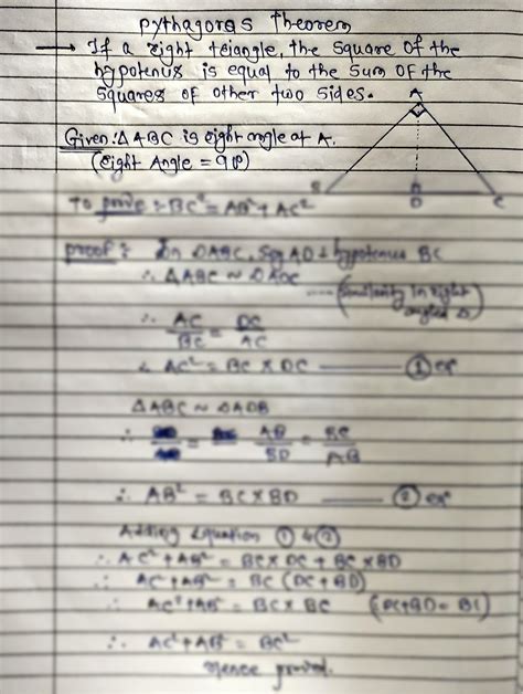 SOLUTION Pythagoras Theorem Studypool