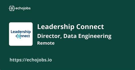 leadership connect is hiring director data engineering remote [postgresql python api spark