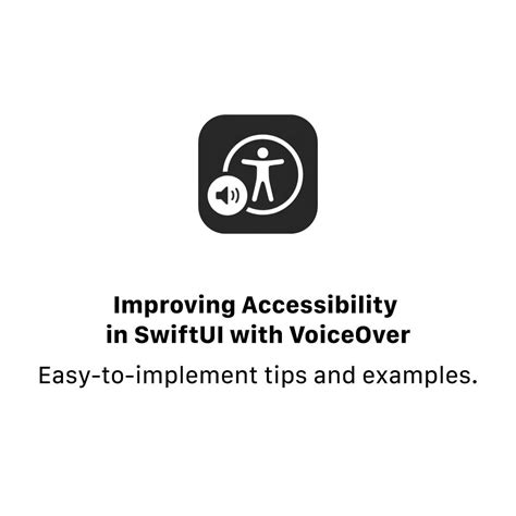 Swiftui Iosdevelopment Accessibility Voiceover Mobileapps Kevin