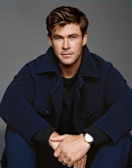 Chris Hemsworth Gq 2018 Cover Photo Shoot