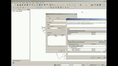 QGIS Create New Shapefile YouTube
