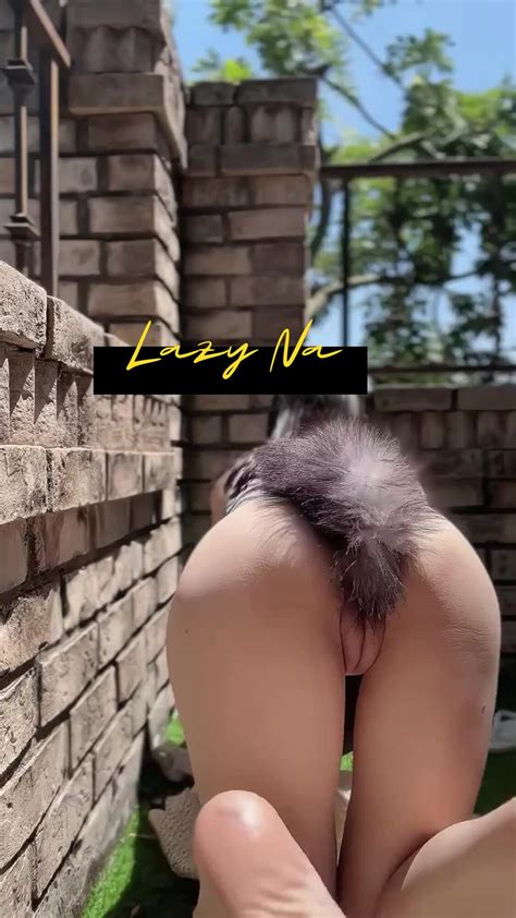 Alone In Balcony Testing My New Butt Plug Feat Lazy Na By Faphouse Xhamster