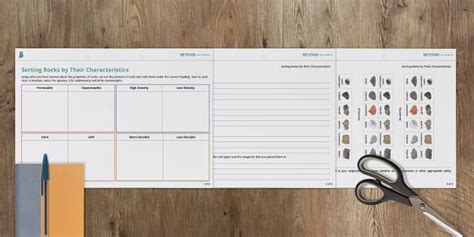 Sorting Rocks By Their Characteristics