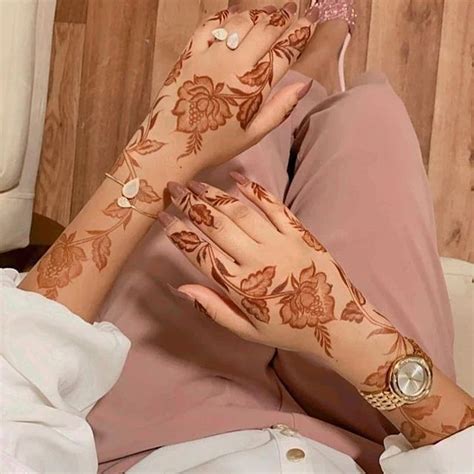 صور حنة رائعة، اجمل نقوش حناء جديدة عصرية 2 Henna Latest Henna