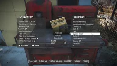 Crafting Highlight Fix At Fallout Nexus Mods And Community