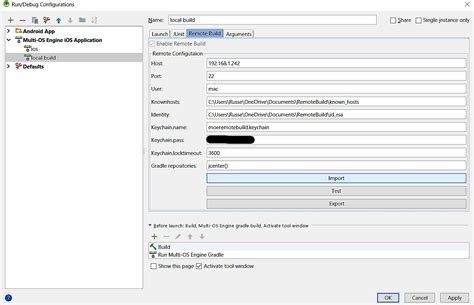 Setting Up For Remote Build Error Support Multi Os Engine