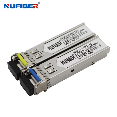 Simplex Lc 1 25g Sfp Transceiver Single Mode Sfp Module 1310nm 1550nm
