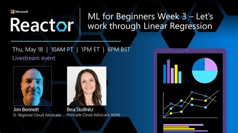 051823 Ml For Beginners Week 3 Lets Work Through Linear Regression Youtube
