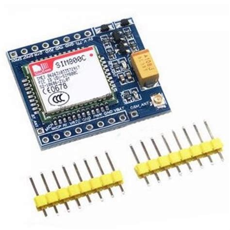 Sim800c Gsm Gprs Module 5v33v Ttl Adapts Stm32 C51 Program With Bluetooth And Tts Kunkune