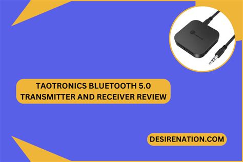 Taotronics Bluetooth 5 0 Transmitter And Receiver Review