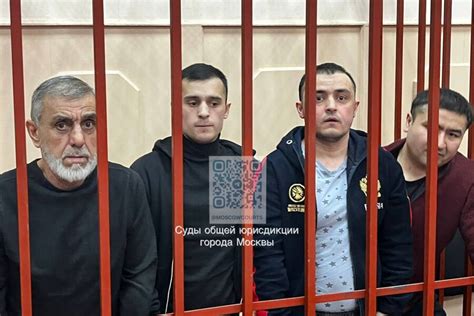 Соучастники теракта в «Крокусе не сдержали эмоций в суде и попали на видео Газета Ru Новости